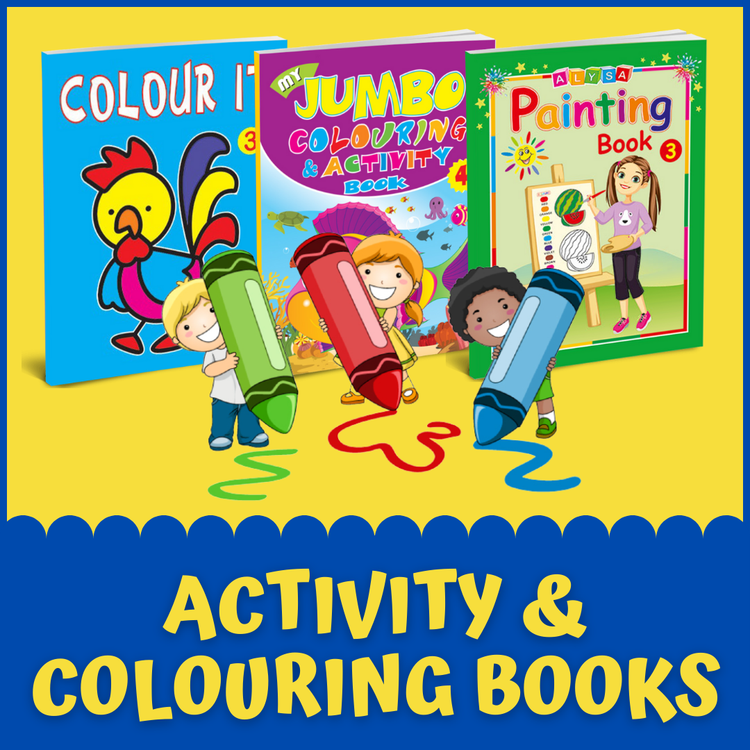 Activity And Colouring Books