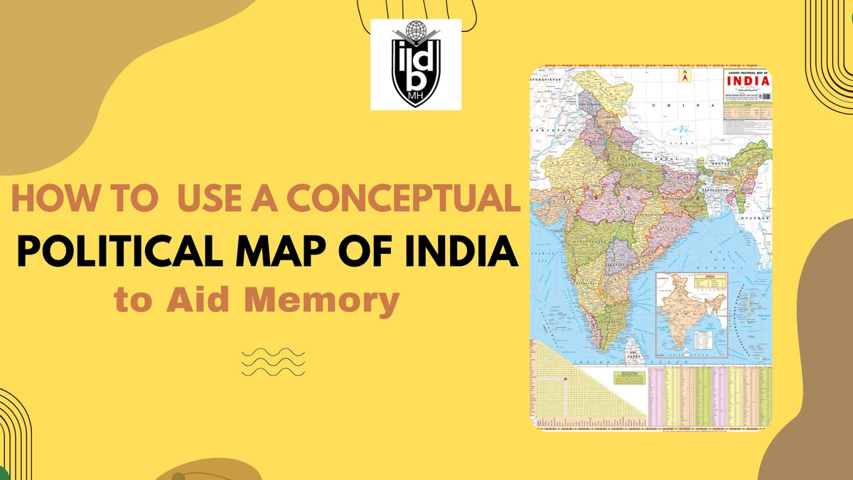 How to use a political map of India to aid memory?