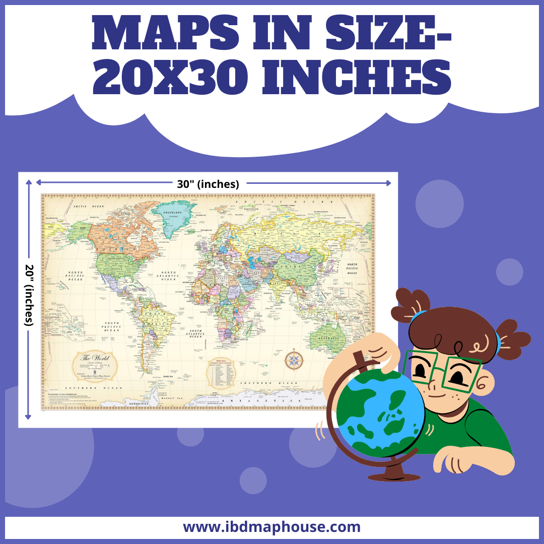 20x30 Maps – Indian Book Depot