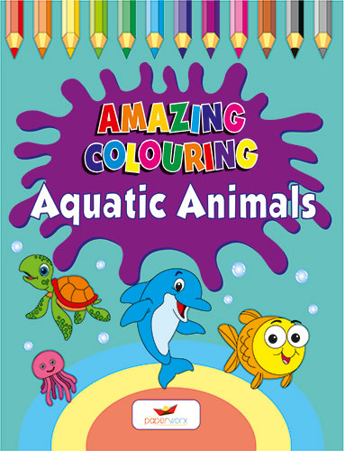 AMAZING COLOURING BOOK ( SET OF 10 COLOURING BOOK)