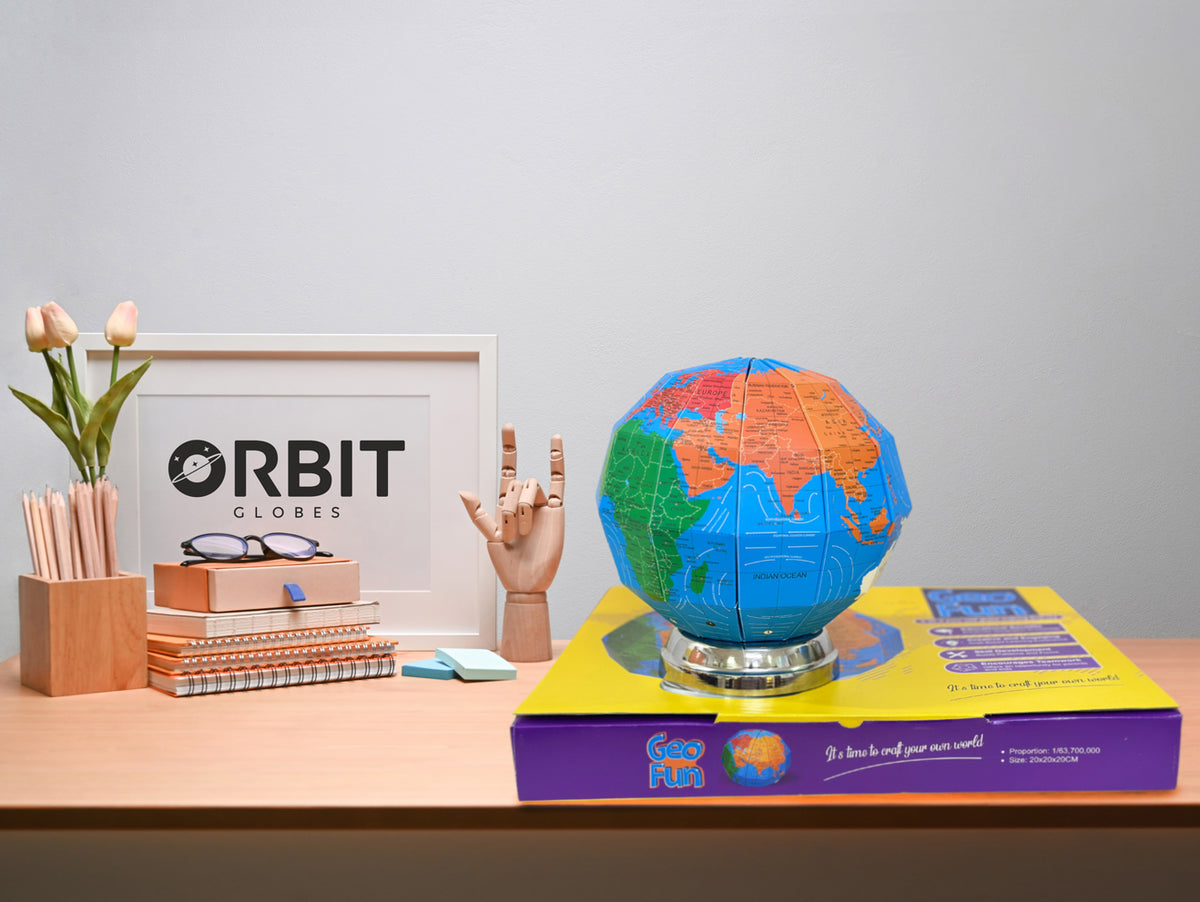 GeoFun Globe Puzzle Activity Kit