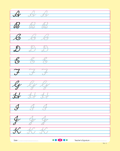 AMAIRA CURSIVE WRITING PART 3