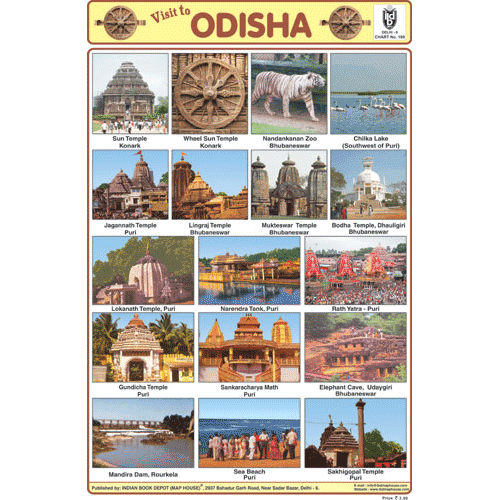 ODISHA CHART SIZE 12X18 (INCHS) 300GSM ARTCARD