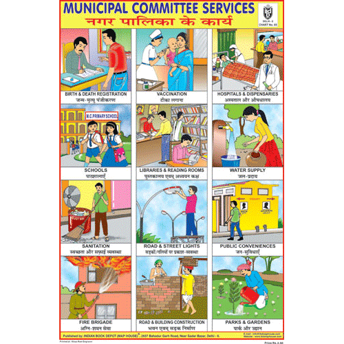 MUNICIPAL COMMITTEE SERVICES SIZE 24 X 36 CMS CHART NO. 65