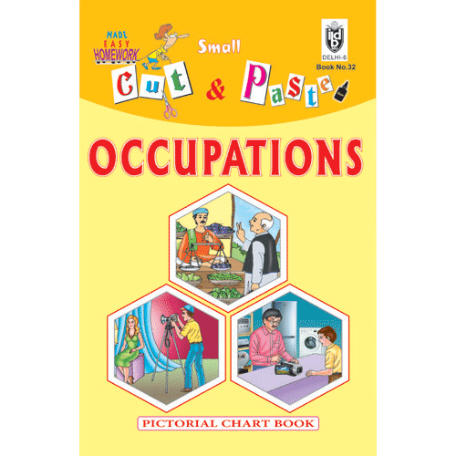 Cut and paste book of OCCUPATIONS