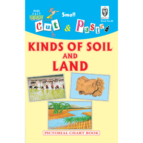 Cut and paste book of KINDS OF SOIL AND LAND