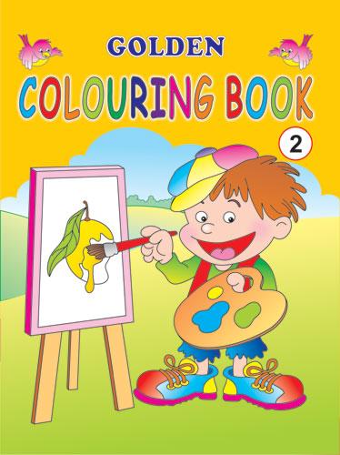 Golden Colouring Book - 2